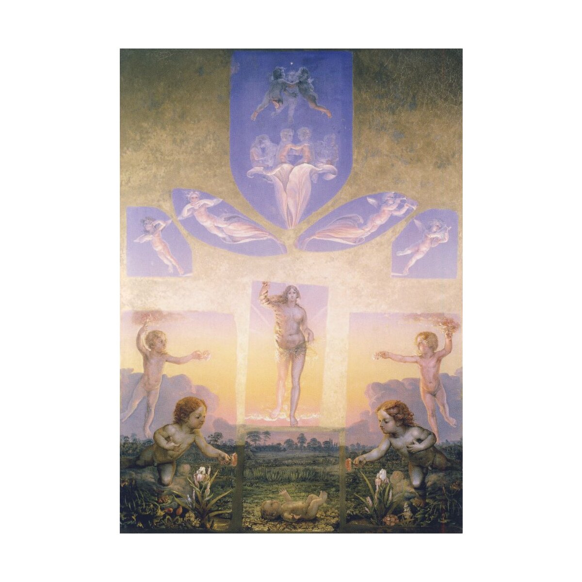 Philipp Otto Runge. Der große Morgen, 1809, 1,30