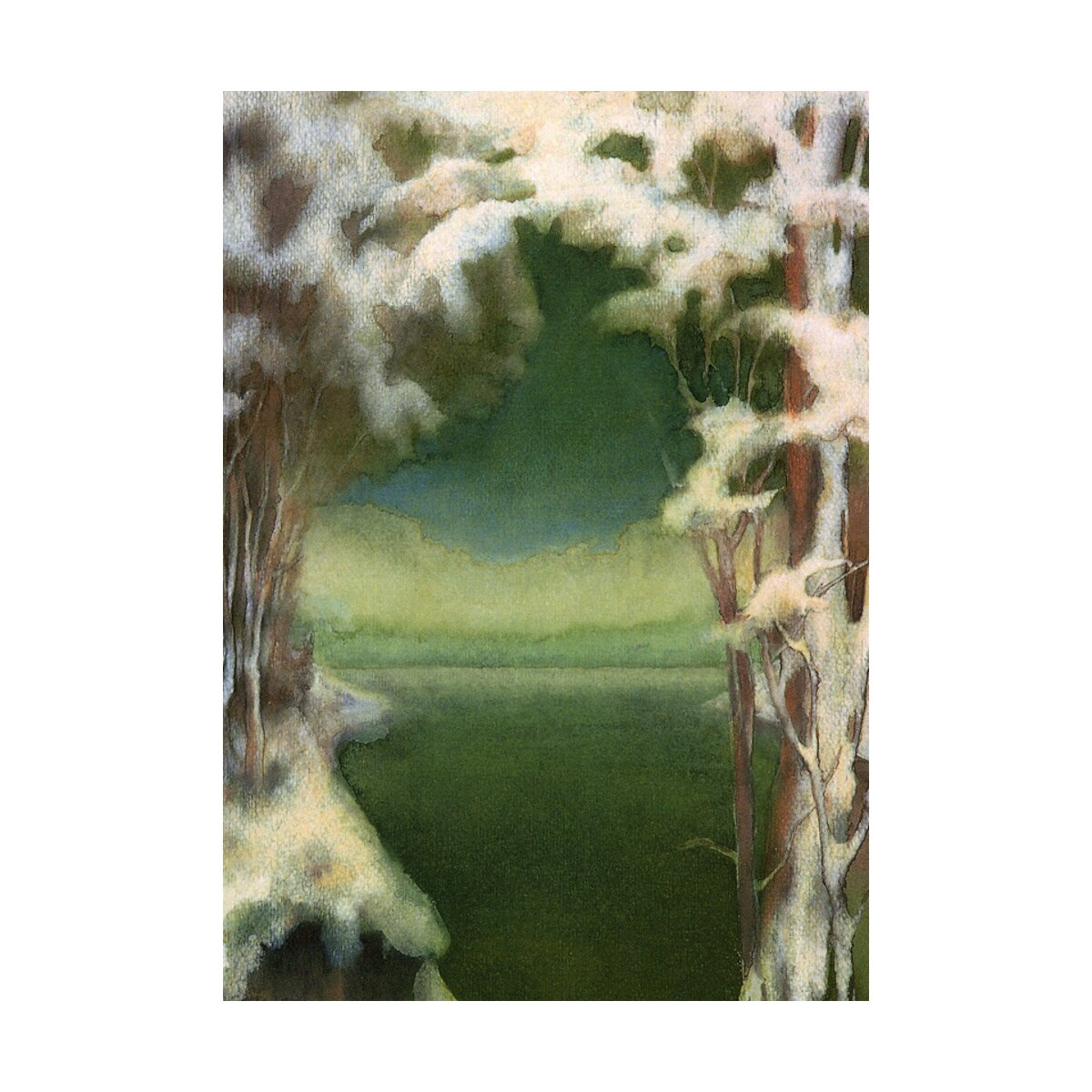 Hans Geissberger. Neuschnee II, 1,40
