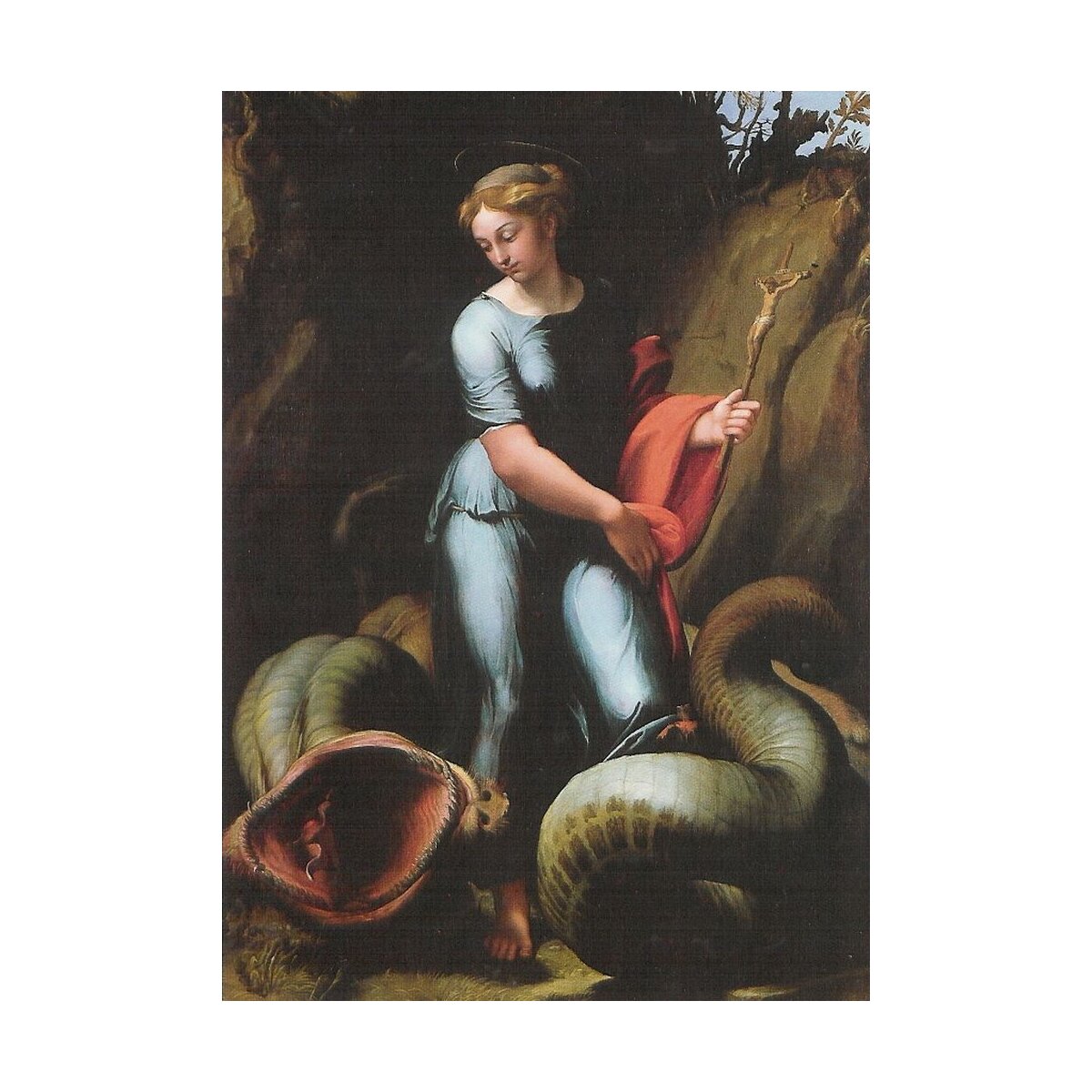 Raffael. Die heilige Margarethe, 1,40